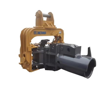 PCF-350 Hydraulic Excavator Mounted Pile Driver 15 Meter With Inner Parts