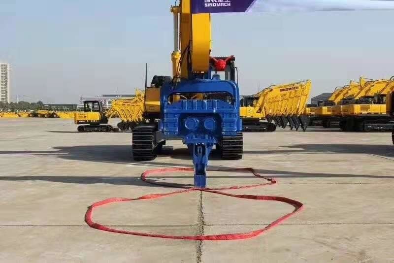High Reliability Vibratory Hammer Pile Driver Middle Large Type ...