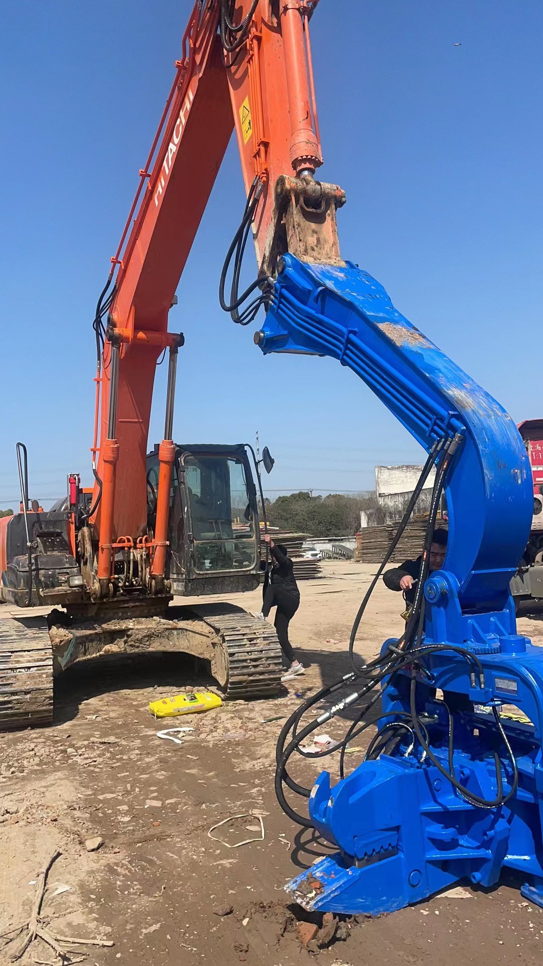 12 Meter Pile Driving Vibro Hammer For Sheet Piling And Pulling ...