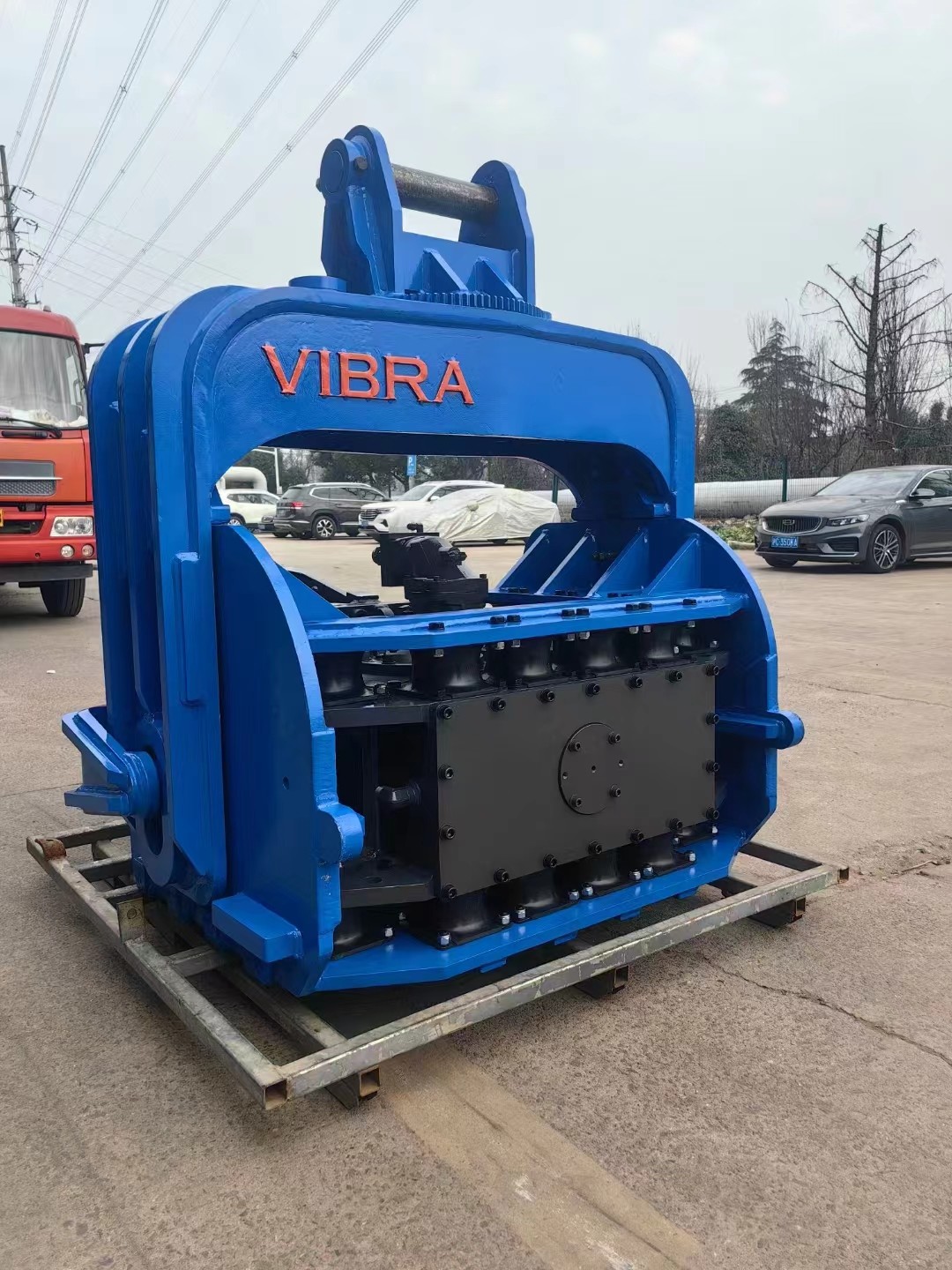 65-75 Tons Excavator Four Eccentric Pile Driver For High Torque ...