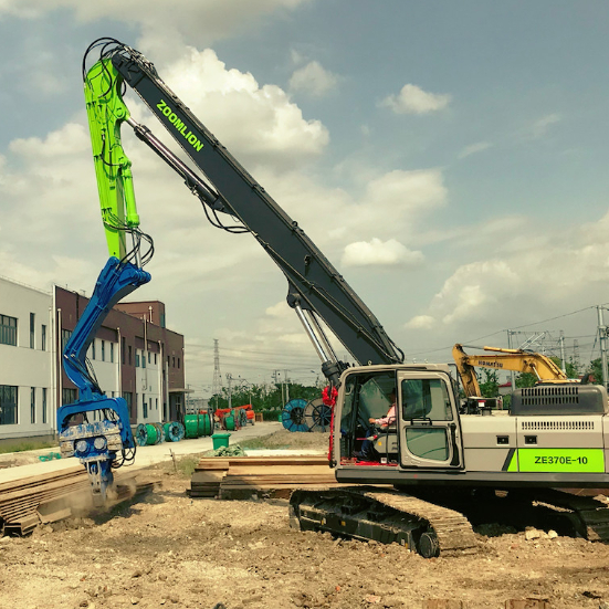 Sheet Pile Hammer for Roadside & Solar Projects: High-Frequency ...