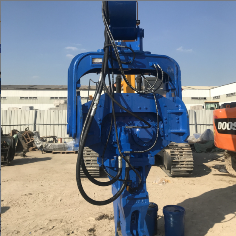 Durable Vibratory Pile Driver For Excavator - 3200rpm Speed And Quick ...