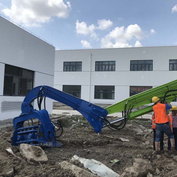 Compact & High-Speed Pile Driver | 3200rpm Hydraulic System for ...